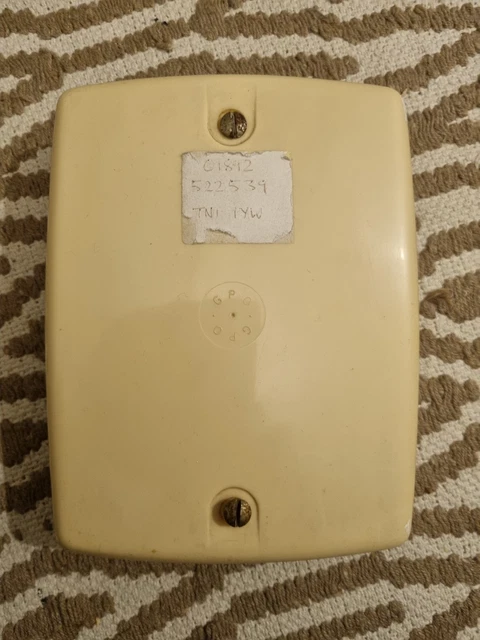 GPO BT NO.59A Vintage Bell Set Ivory £25.00 - PicClick UK