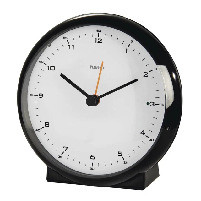 RÉVEIL RADIO-PILOTÉ &ELEGANCE Pro", sans tic-tac, noir EUR 34,99 ...