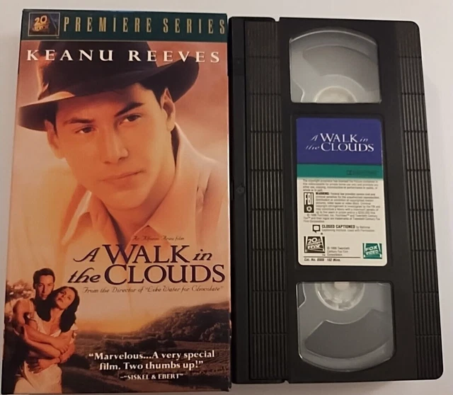 A WALK IN the Clouds - Keanu Reeves (VHS, 1996) **Buy 2 Get 1 Free ...