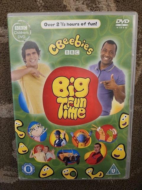 CBEEBIES BIG FUN Time Dvd Kids Brum / Little Robots / Lunar Jim / Tommy ...