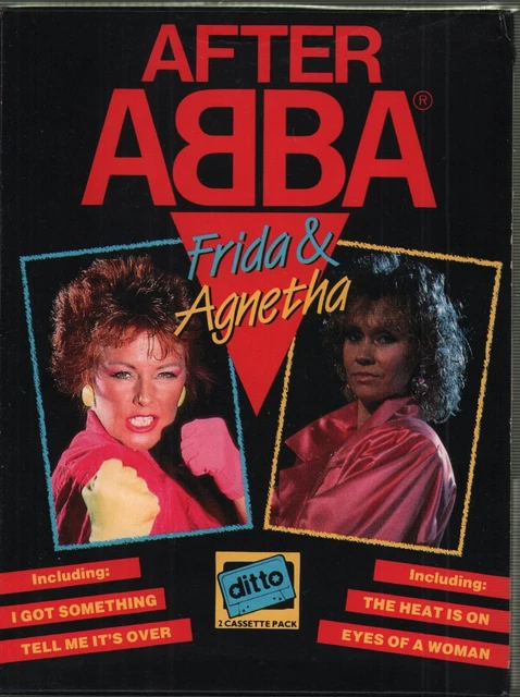 FRIDA AND AGNETHA After Abba double cassette UK Ditto 1985 2 cassette ...
