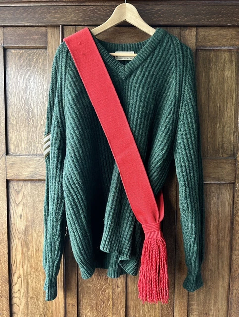VINTAGE BRITISH ARMY Sergeant’s Scarlet Sash £14.99 - PicClick UK