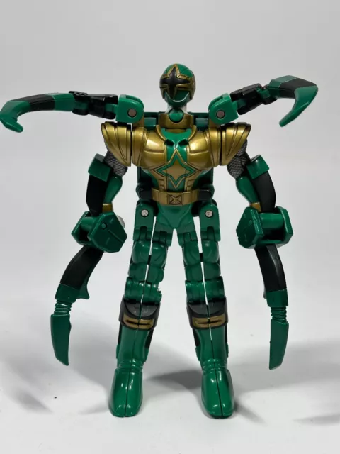 Power Rangers Ninja Storm Green Samurai Warrior Triple Zord Morphin Ranger £795 Picclick Uk