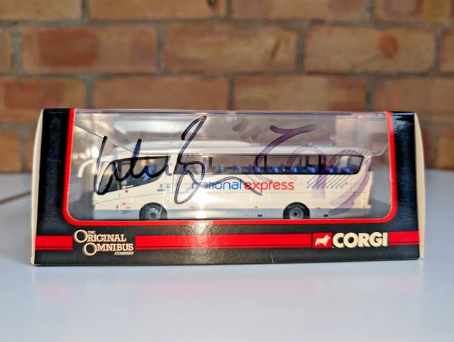 CORGI OM46206 SCANIA IRIZAR PB NATIONAL EXPRESS POSSIBLY SIGNED BY ...