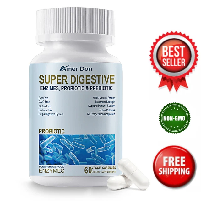 PROBIOTIC MULTI STRAIN High Strength Tablets - Digestive & Gut Health ...