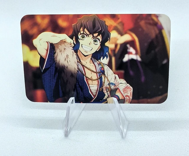 INOSUKE HASHIBIRA POURFENDEUR Demon Slayer Carte Regular No Prism Manga ...
