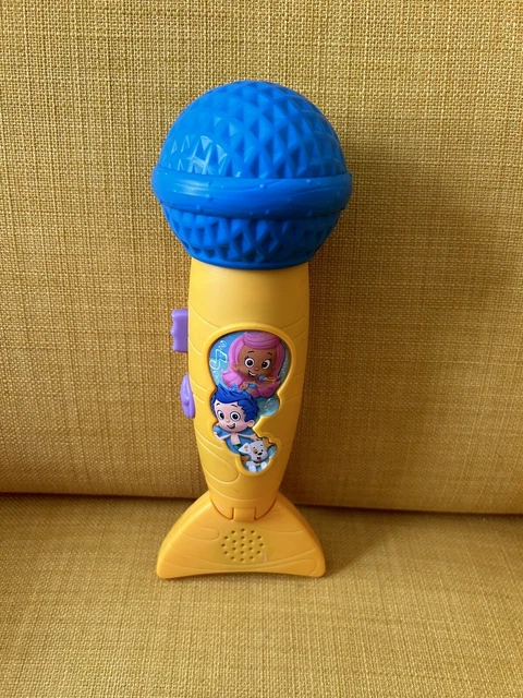 BUBBLE GUPPIES ROCKIN MicroFin Talking Microphone Mic Nick Jr 2012 ...