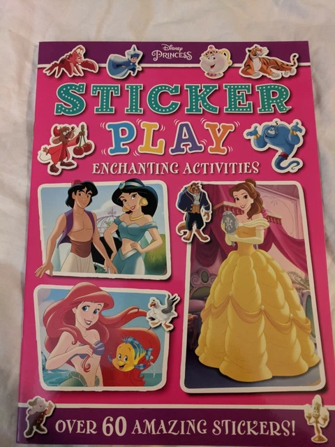DISNEY PRINCESS: STICKER Play Enchanting Activities by Igloo Books ...