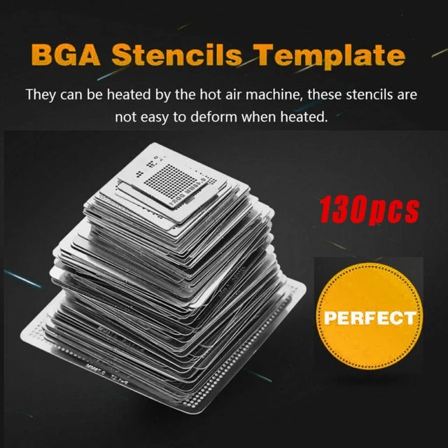 MEET WEBSITE REWORK Rework Pcs Stencils Mesh Template Reballing £38.90 ...
