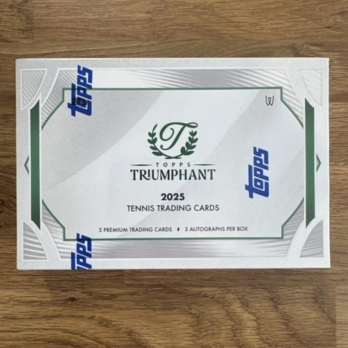 2025 TOPPS TRIUMPHANT Tennis Box 🎾 BRAND NEW & SEALED 🔥 FREE DELIVERY 🚚 ...