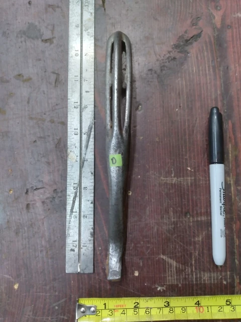 ANTIQUE STOVE LIFTER Lifter Tool Cast Iron Wrench Handle Early $32.00 ...