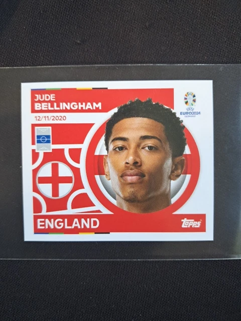 TOPPS UEFA EURO 2024 Germany Jude Bellingham #Eng 16 Base England ... TOPPS UEFA EURO 2024 Germany Jude Bellingham #Eng 16 Base England ...