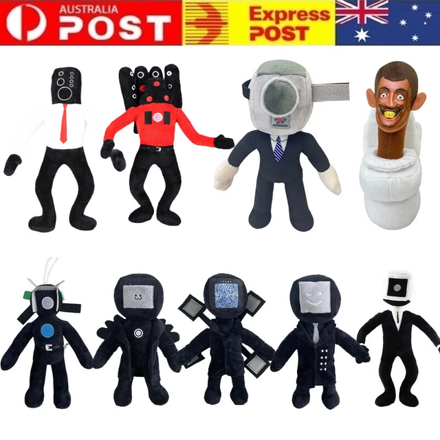 SKIBIDI TOILET CAMERAMAN TV Man Speaker Man Soft Stuffed Plush Doll ...