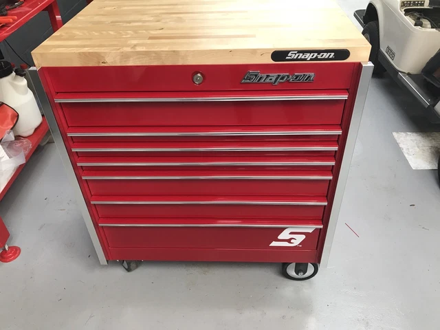 SNAP ON MASTER Series KRL756 Candy Apple Tool Box £1,400.00 - PicClick UK