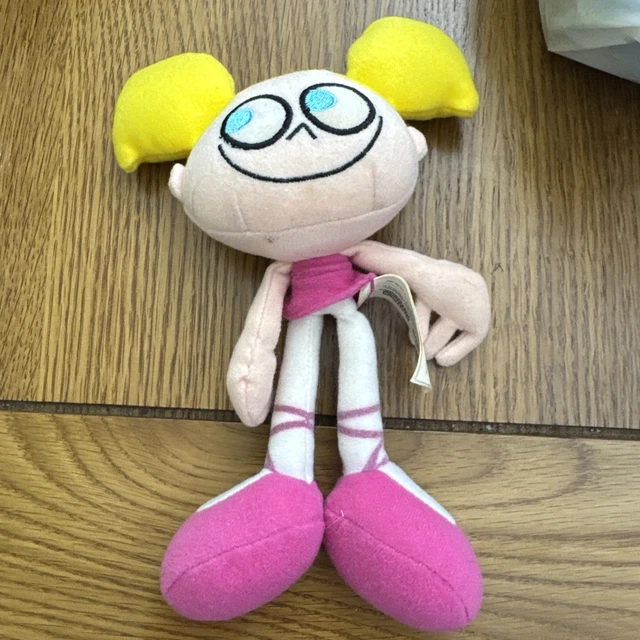 2000 DEXTER'S LABORATORY - Dee Dee - Soft Plush Toy Doll Bean Bag 8 ...