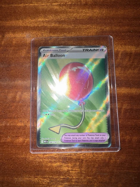 POKÉMON TCG MEGA Evolutions Air Balloon Full Art Ultra Rare 166/132 ...