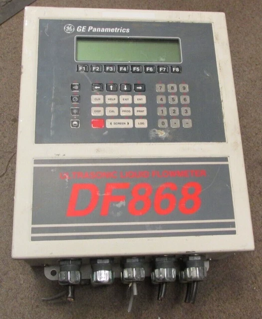 GE DIGITALFLOW DF868 Ultrasonic Liquid Flowmeter DF868-2-11-1004FM-0-0 ...