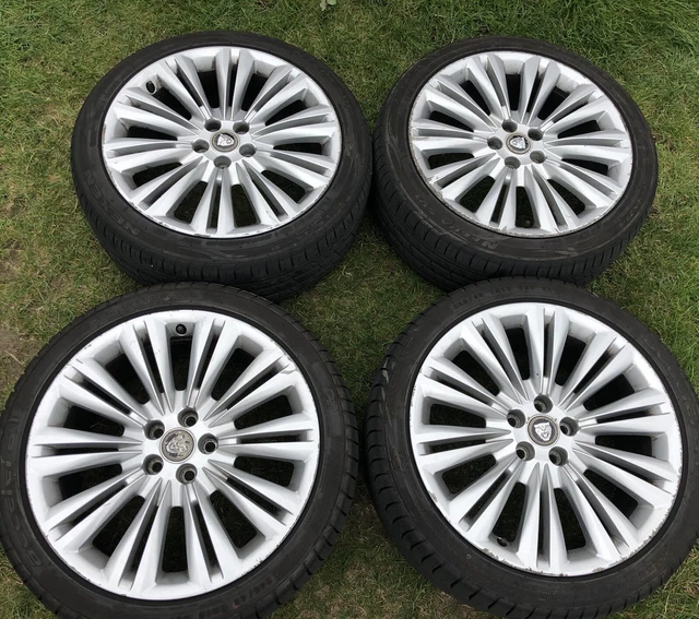 JAGUAR XF X250 19” Caravela Alloy Wheels And Tyres Set £265.00 ...