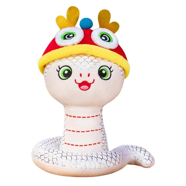 CARTOON SNAKE PLUSH Toy Chinese New Year Symbol of Luck and Wisdoms ...
