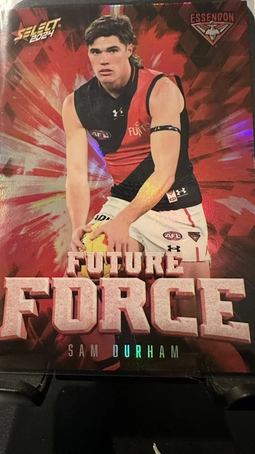 AFL SELECT FOOTY Stars 2024 Sam Durham Essendon Future Force $8.50 ...