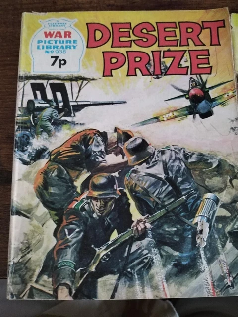 FLEETWAY LIBRARY - War Picture Library comic No. 938 (7p) Vintage Rare ...