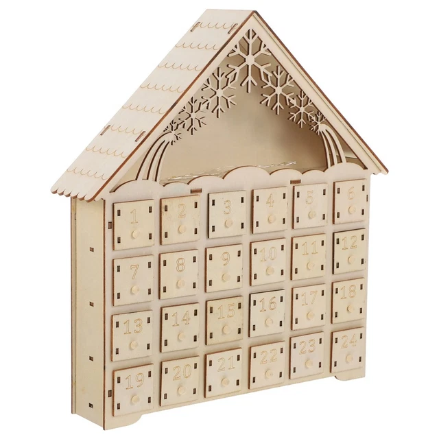 COUNTDOWN TO CHRISTMAS Calendar 2026 Goodies Boxes Advent Drawers $52. ...