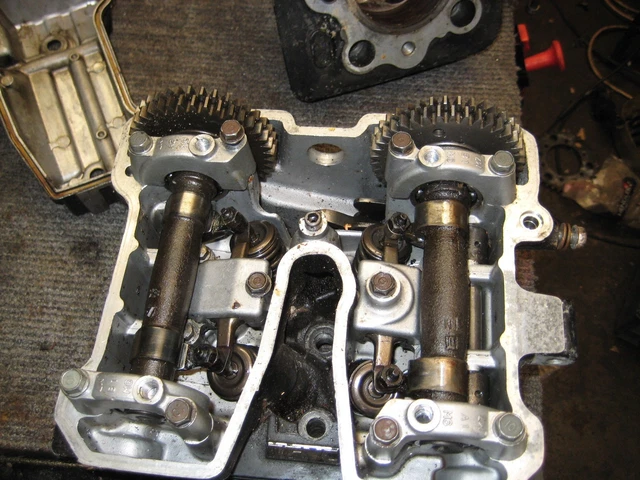 HONDA GB250 CBX250RS Engine Cylinder Head barrel +piston rfvc $561.93 ...