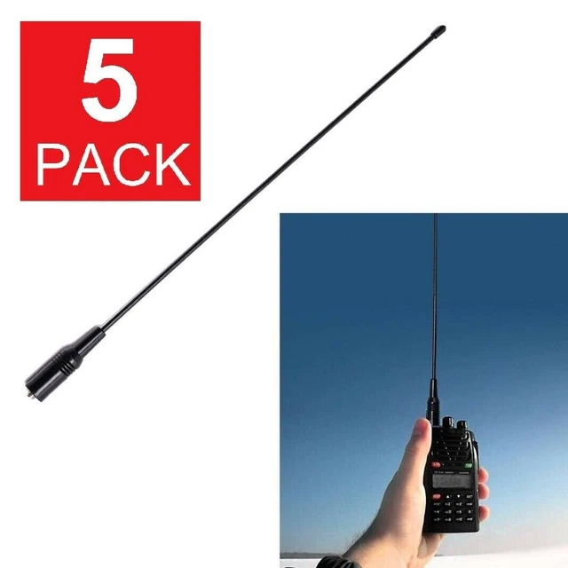 5 Pack For Baofeng Uv5r Uv 82 144 430mhz Dual Band Antenna Na771 Sma
