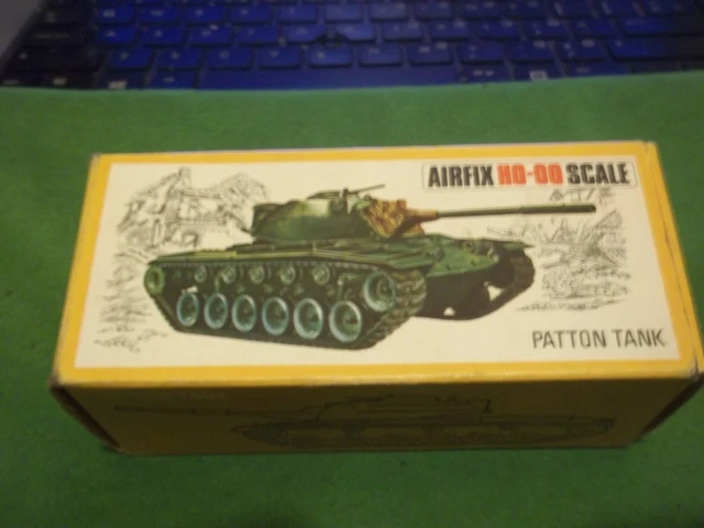 AIRFIX HO-OO Scale Poly Patton Tank £14.99 - PicClick UK