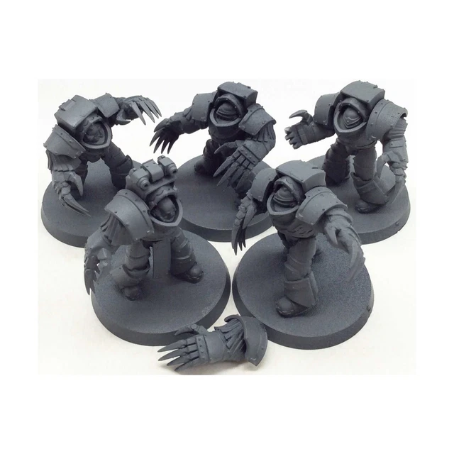 FORGE WORLD WARHAMMER 40k Iron Hands Cataphractii Terminator Squad #1 ...
