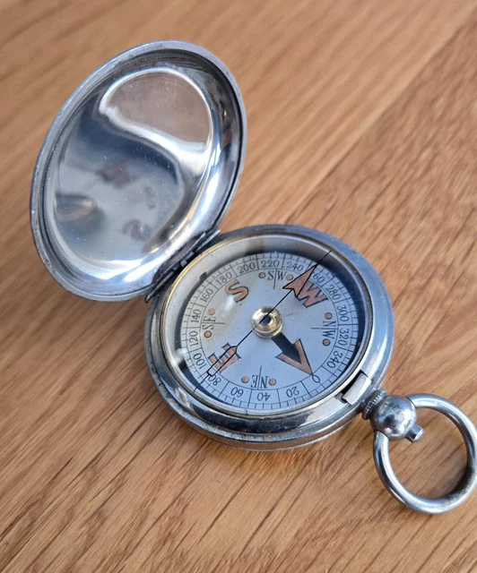 WW1 ARMY OFFICERS Compass by Terrasse W. Co. 1918 No.70088 with War ...