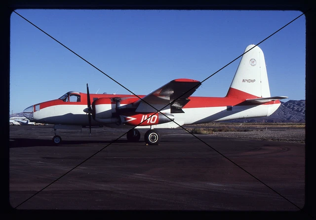 ORIGINAL K'CHROME AVIATION slide Hawkins&Powers P2V-7 N140HP Tanker140 ...