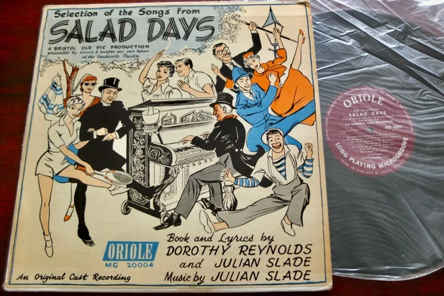 JULIAN SLADE SALAD Days Original Casting LP Oriole (1954) Ex Bristol ...