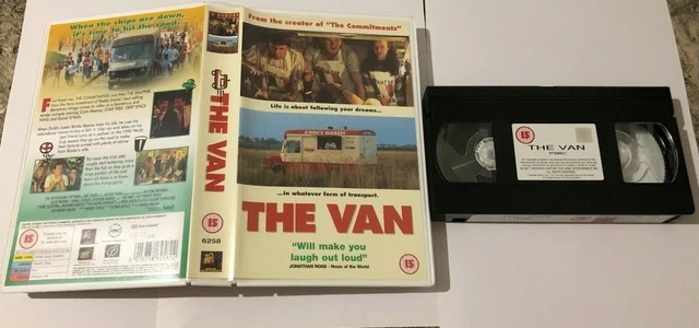 THE VAN {VHS/PAL} Original Big Box Video. Irish Comedy ~ Colm Meaney ...