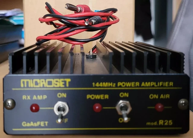 AMPLIFICATEUR VHF 144MHZ 30 watts Microset R25 Radioamateur EUR 50,00 ...