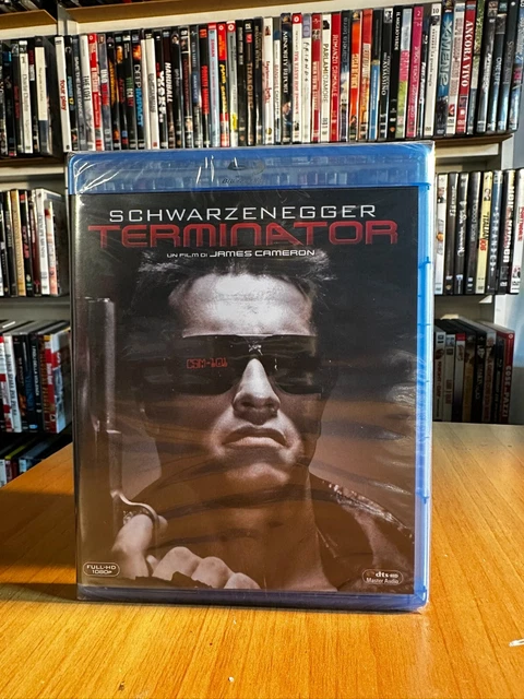 TERMINATOR (1984) DI James Cameron con Arnold Schwarzenegger BLU RAY ...