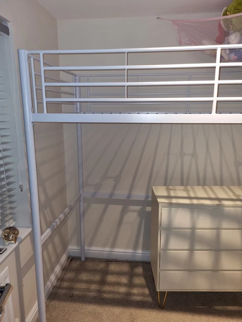 HIGH SLEEPER BED Single Loft Bed £42.30 - PicClick UK