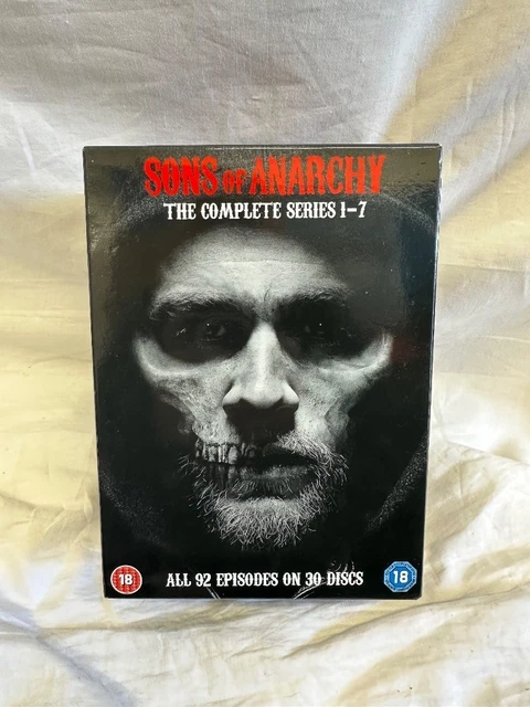 SONS OF ANARCHY Complete Seasons 1-7 DVD Box Set - CG P32 £17.00 - PicClick UK