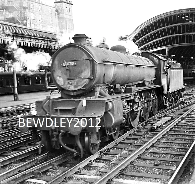 NEGATIVE 6X6 CM LNER B16 61420 IN YORK STATION NO DATE RECORDED ...