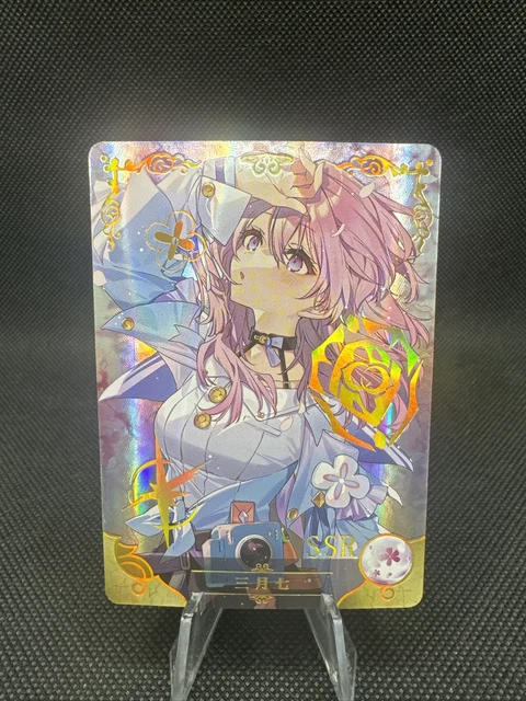 GODDESS STORY TCG Waifu Card SSR Card NS-10SSR-06 March 7th - Honkai ...