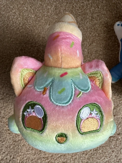 APHMAU MEEMEOWS PLUSH Soft Toy Litter 6 Glitter Edition + Sherbet Cat ...