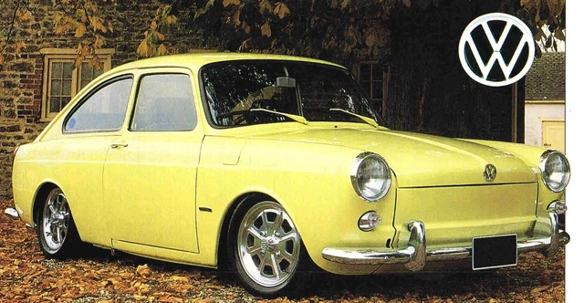 VOLKSWAGEN VW TYPE 3 FASTBACK SPEC SHEET / Brochure: 1969,1970,1971 ...