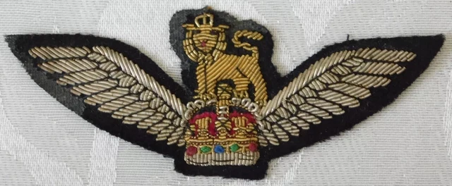 WW2 WORLD WAR Two Glider Pilots Regiment Cloth Wings Bullion Uniform ...
