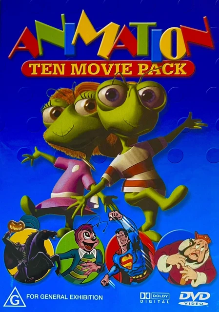 598A NEW sealed Animation Ten Movie Pack Children's DVD $23.80 ...