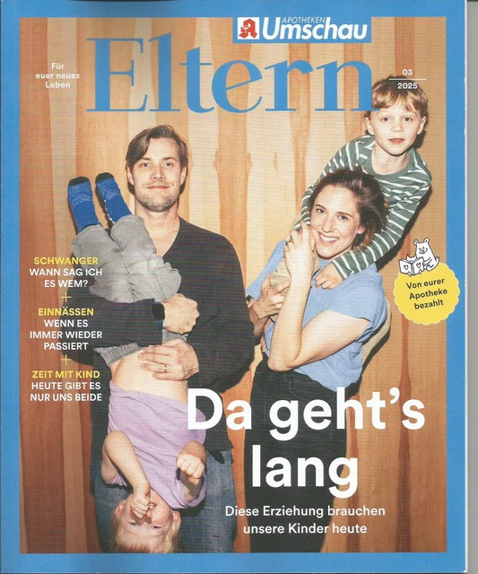 ELTERN - APOTHEKEN Umschau Magazin 03-2025 März 2025 NEU & UNGELESEN EUR 1,00 - PicClick DE