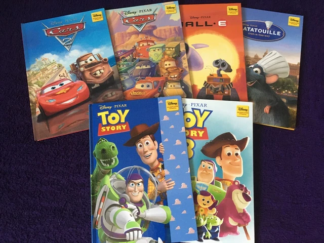 DISNEY:WONDERFUL WORLD OF Reading:pixar Bundle #01:Toy Story Etc:x 6 ...