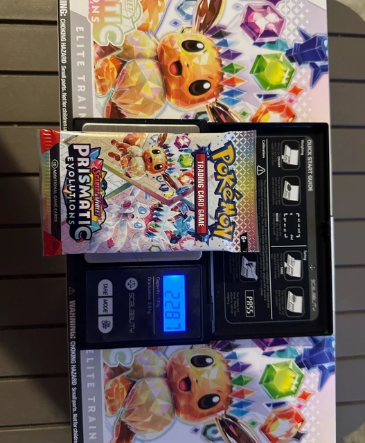 POKEMON PRISMATIC EVOLUTIONS Pack, Weight 22.87g £1.75 - PicClick UK