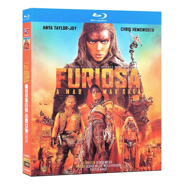 FURIOSA: A MAD Max Saga (2024) Blu-ray Movie BD 1-Disc All Region Box Set EUR 16,22 - PicClick FR
