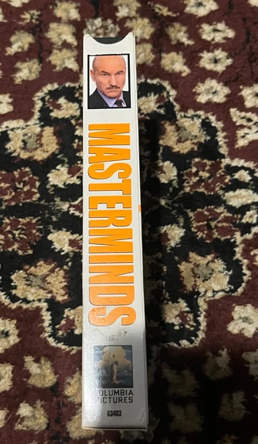 MASTERMINDS (VHS, 1998) Patrick Stewart Vincent Kartheiser £5.46 ...