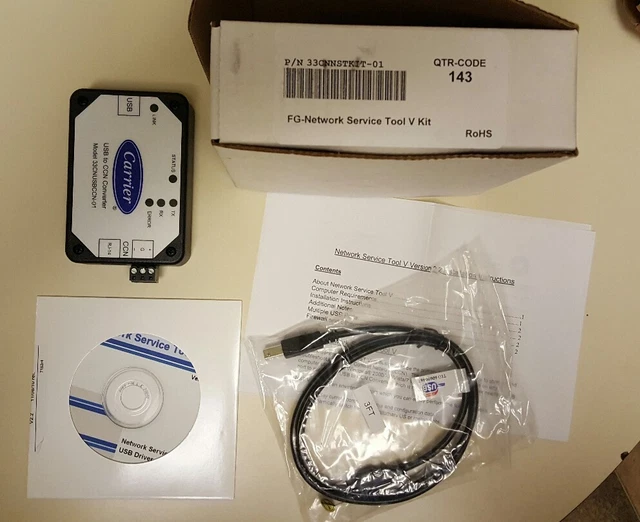 Carrier Network Service Tool Usb Ccn Converter 33cnusbccn 01 Software More 2 737 22